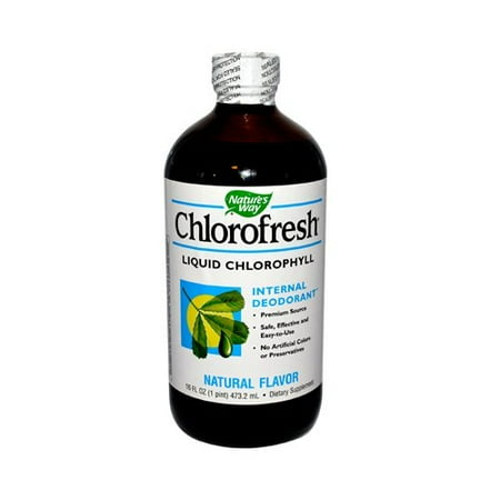 Natures Way Chlorofresh Liquid Chlorophyll Natural Flavor - 16 Oz ...