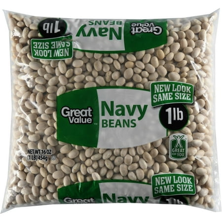 Great Value Navy Beans, 16 oz - Walmart.com