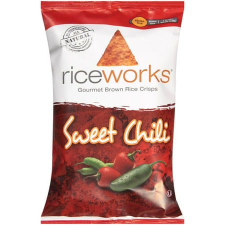 Riceworks Sweet Chili Gourmet Brown Rice Crisps, 5.5 oz - Walmart.com