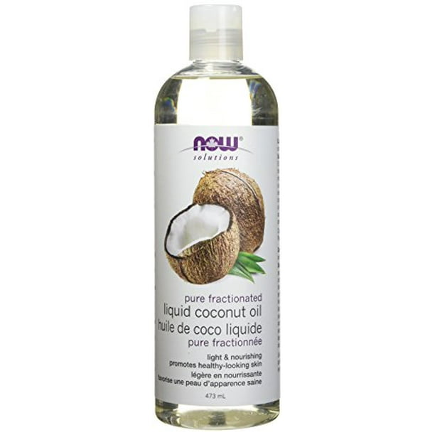 NOW Fractionated Liquid Coconut Oil, 473ml - Walmart.ca