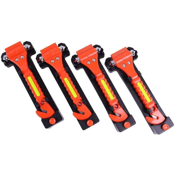 Safety Hammer, 10 Pack Car Emergency Escape Tool Car Window Breaker and ...