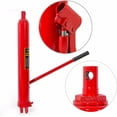 8 Ton Capacity Long Hydraulic Ram Jack Engine Lift Hoist Manual Cherry ...