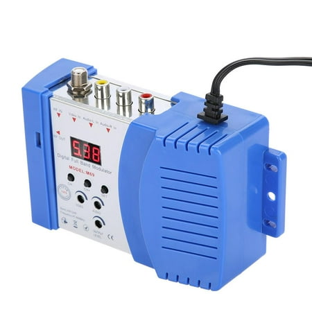 Spptty AV Digital Modulator,Digital Modulator,Digital RF Modulator AV-RF AV-TV Converter VHF UHF ...