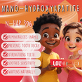 LOL Kids Toothpaste with Nano Hydroxyapatite, Probiotics, Natural ...