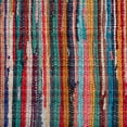 HOMEMONDE Multi Colorful Area Rugs Recycled Farmhouse Braided Dormats ...