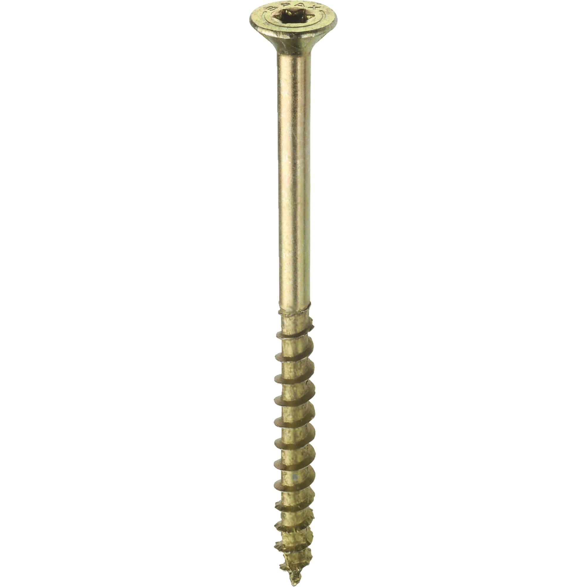 SPAX Screws 4191020400324 8 X 1 1 4 Yellow Zinc Flat Head Screw 240