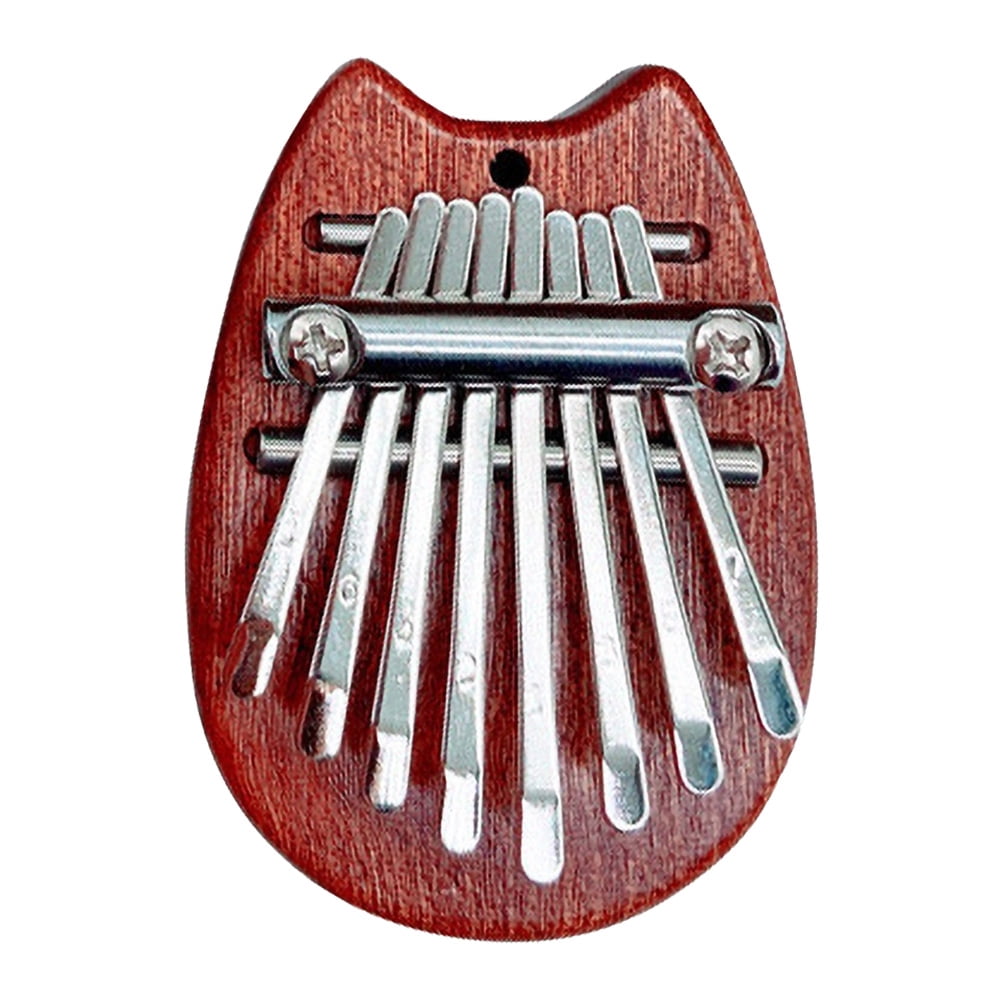 Kotyreds 8 Keys Mini Kalimba Portable Wooden Finger Harp Thumb Piano ...