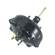 7-Inch Brake Booster Master Cylinder Combo, 1" Bore, Zinc-Plated Steel ...