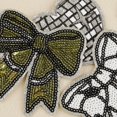4 Pcs Lovely Bows Sewing Patches Heart Iron on Embroidered Patches ...