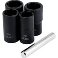 Twist Socket Tool, Specially Hardened 5 Piece Locking Wheel Lug Nut ...