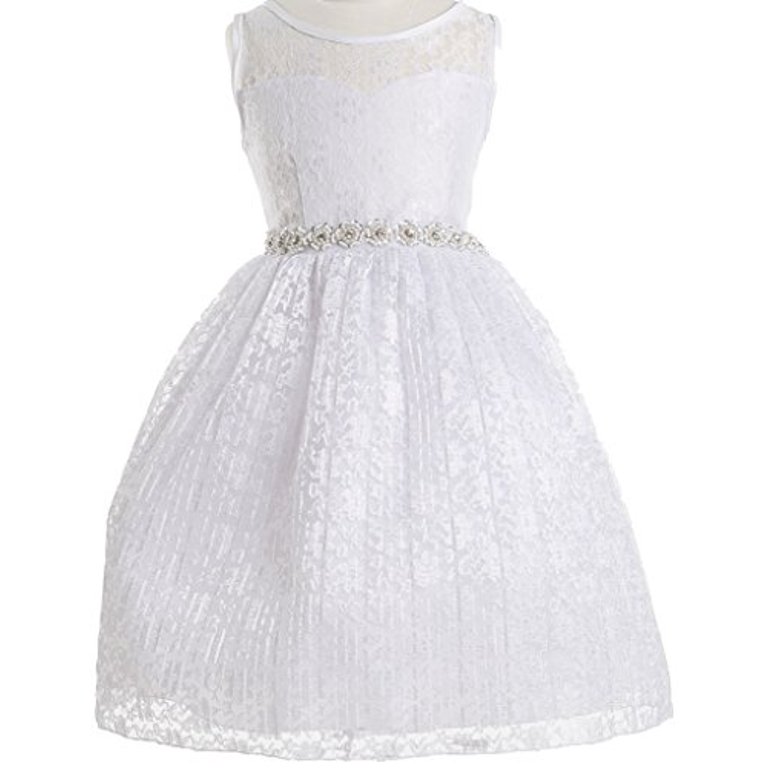 White Lace Confirmation Dresses