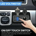 BUTTERFLY- Qc3.0 Dual Usb Car Charger Cigarette Lighter Socket Power ...
