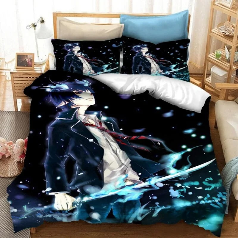 Click here for Yingd Fashion Ing Blue Exorcist Bedding Set Duvet... prices