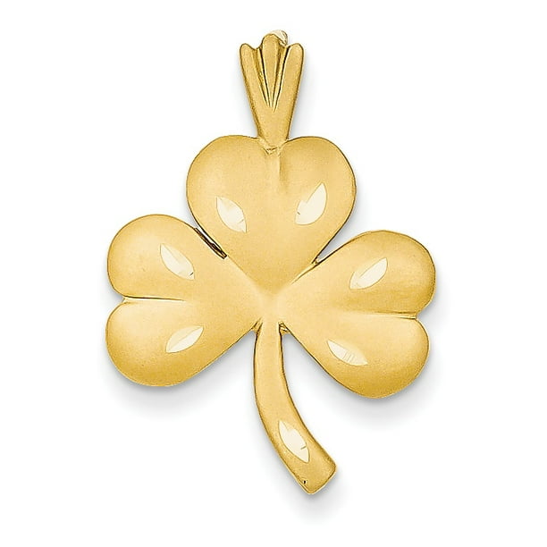 Core Gold - 14k Shamrock Charm - Walmart.com - Walmart.com