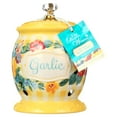 The Pioneer Woman Sweet Romance Ceramic Garlic Keeper, Yellow, Floral ...