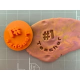 No One / #1 Teacher Embosser/Stamp Cake Cookie Embosser, Icing Stamp ...