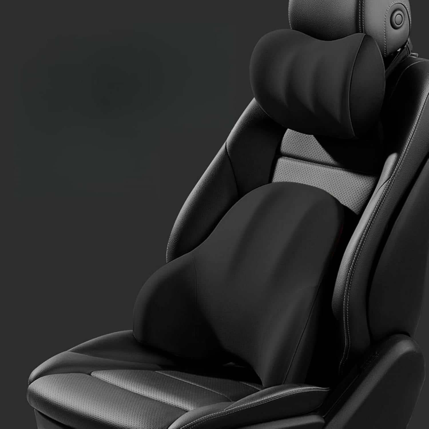 Click here for Shdy Car Neck Pillow With Waist Support Pad  Memor... prices