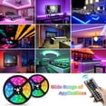 Elfeland LED Light Strips, 5050 RGB Epoxy Waterproof IP67 32.8ft 300 ...