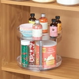 iDesign 2-Tier Lazy Susan Organizer - Recycled Plastic - Walmart.com