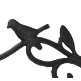 DEWEL Rustproof Iron Hanging Hook for Planters, Indoor/Outdoor Plants Decor, 8.75 in, Black ...