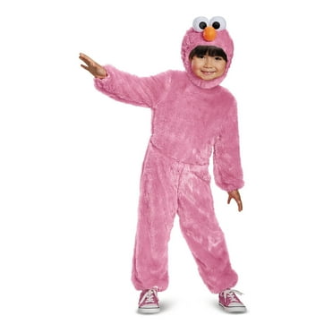 Girls Pink Elmo Dress Classic Costume - Walmart.com