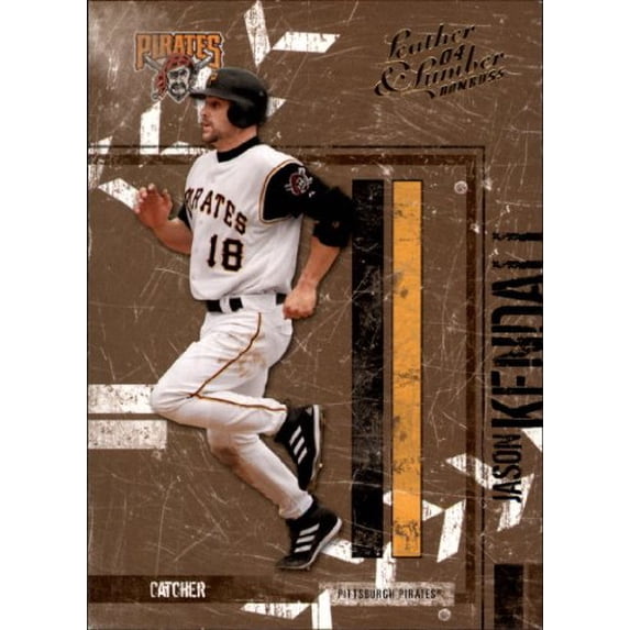 2004 Leather and Lumber #120 Jason Kendall MLB Baseball Trading Card ...