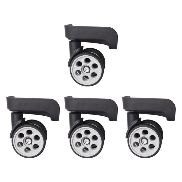 Runquan 4 Pieces Luggage Wheels Replacement Swivel Wheels Smooth ...