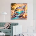 BYGFHLYW Conch Shell Tropical Ocean Scene Diamond Art Kits for Adults ...