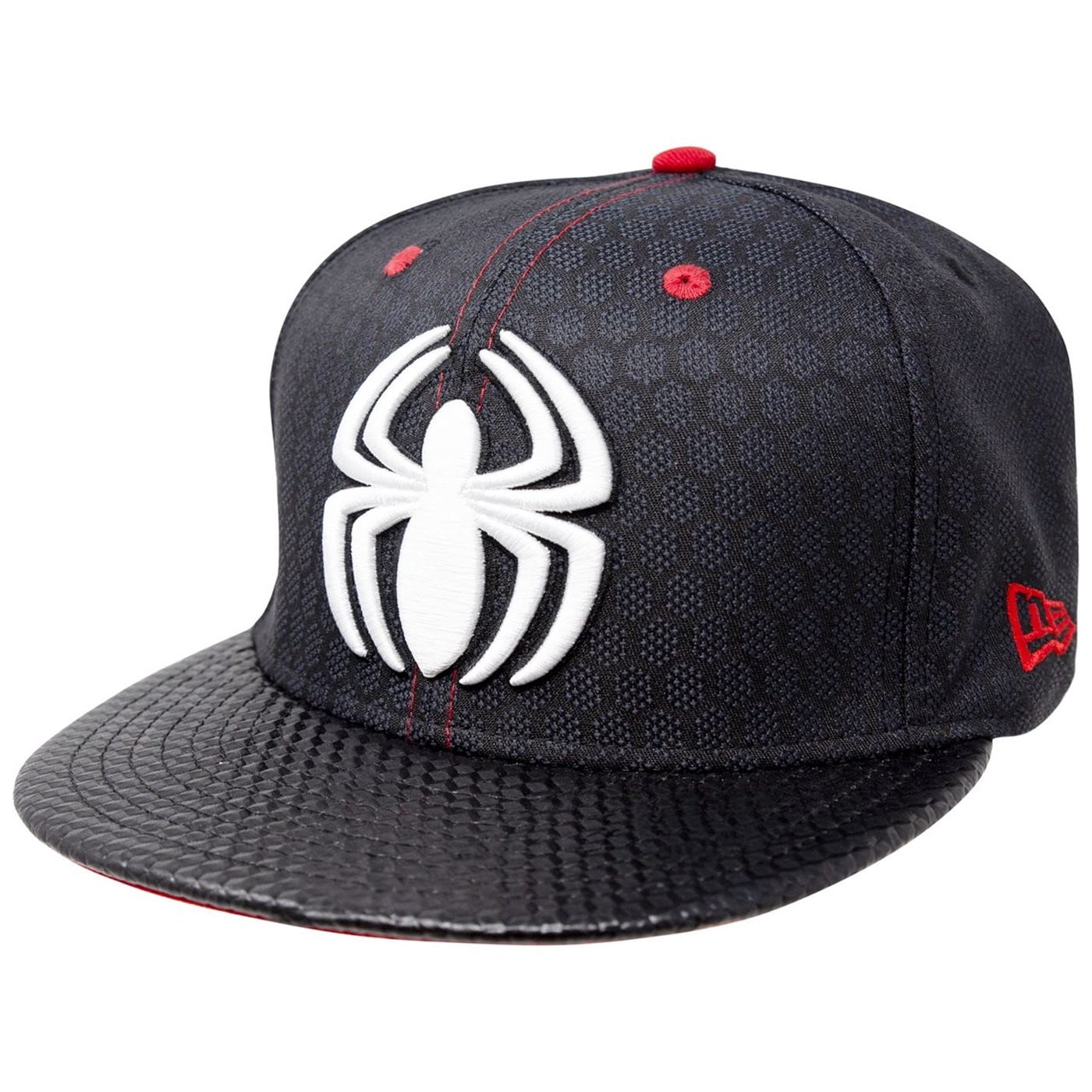Spider-Man Stealth Suit Fly Weave Armor New Era 9Fifty Adjustable Hat ...