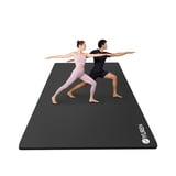 Gymax Large Yoga Mat 6' x 4' x 8 mm Thick Workout Mats for Home Gym ...