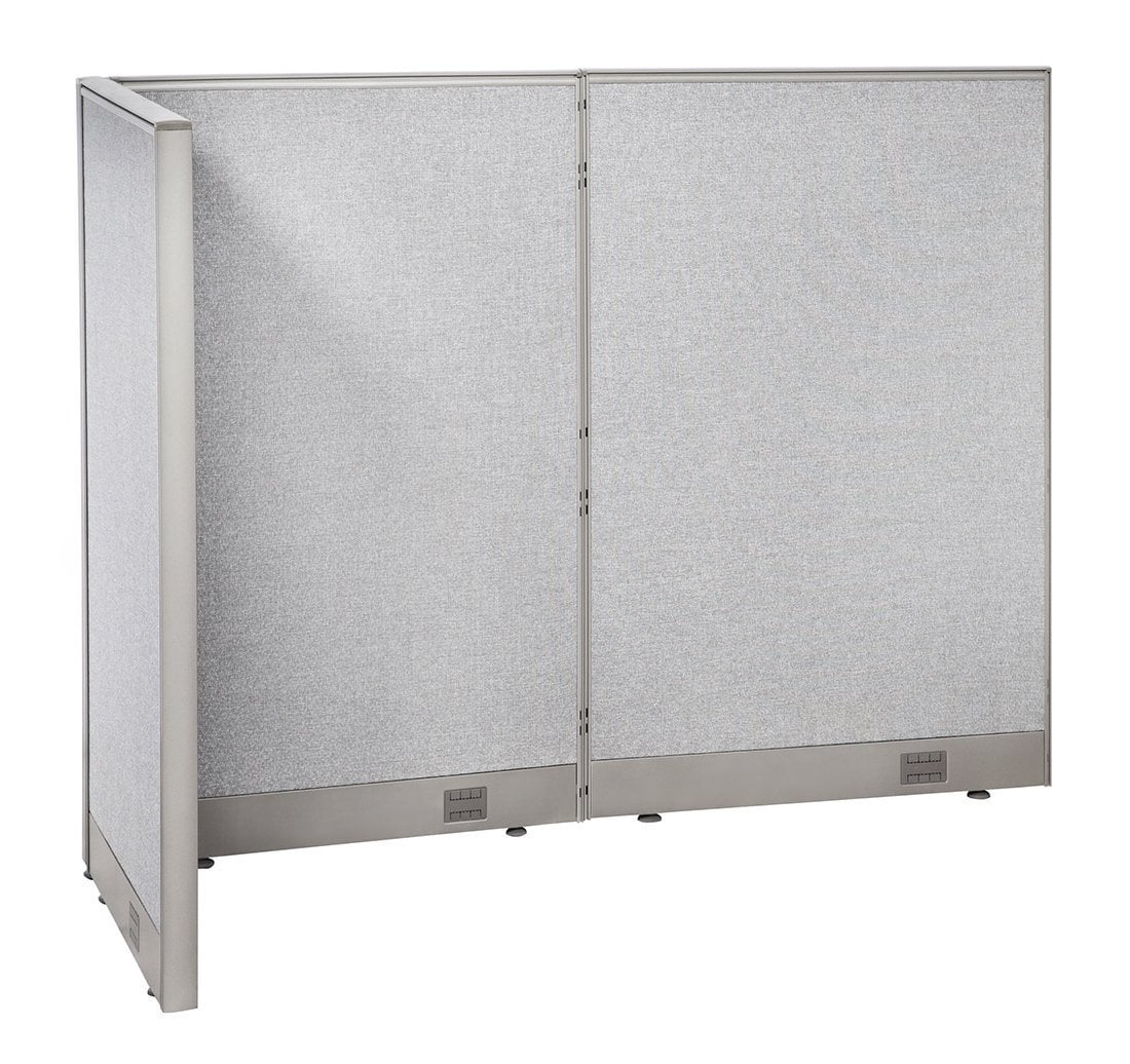 GOF L-Shaped Freestanding Office Partition 30D x 60W x 48H / Office ...