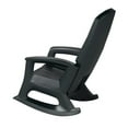 Semco Plastics Green All-Weather Resin Rocking Chair for Patio ...