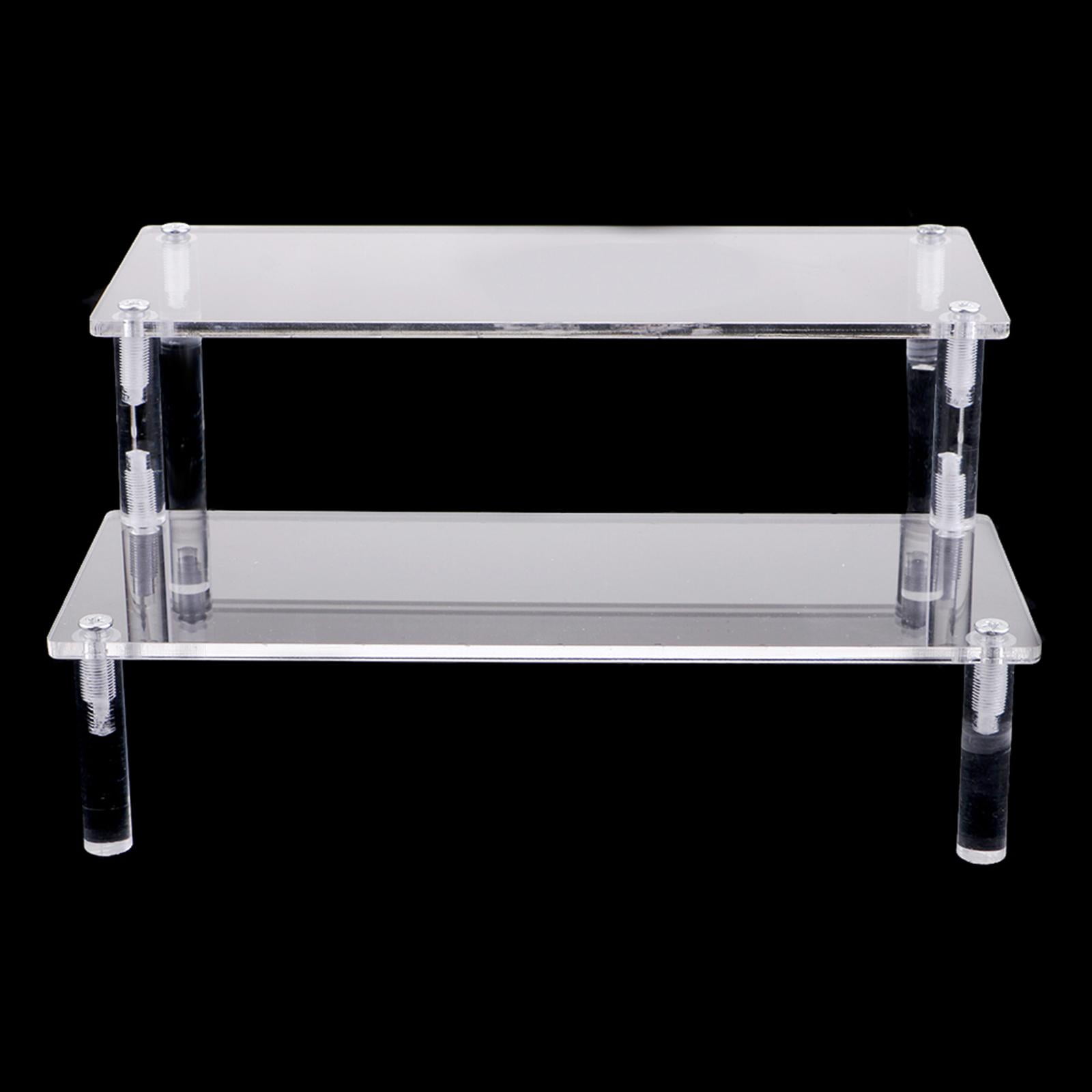 Minimalism Acrylic Riser Display Shelf for Figures, Cupcakes Cabinet ...