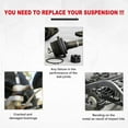 CCIYU Outer Tie Rod Ends Front Sway Bar End Links Upper Ball Joints ...