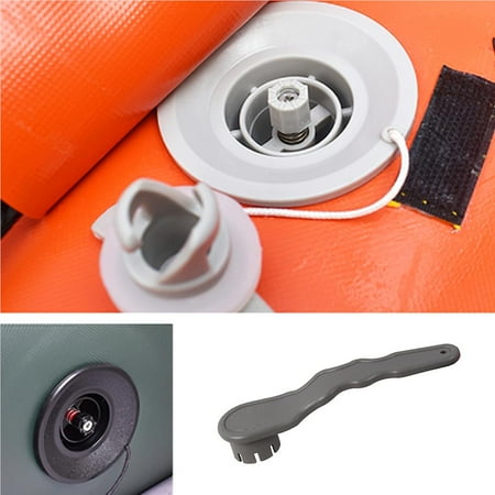 Inflatable Boat Canoe Repair Tool Grey 8 Section Air Valve Wrench ...