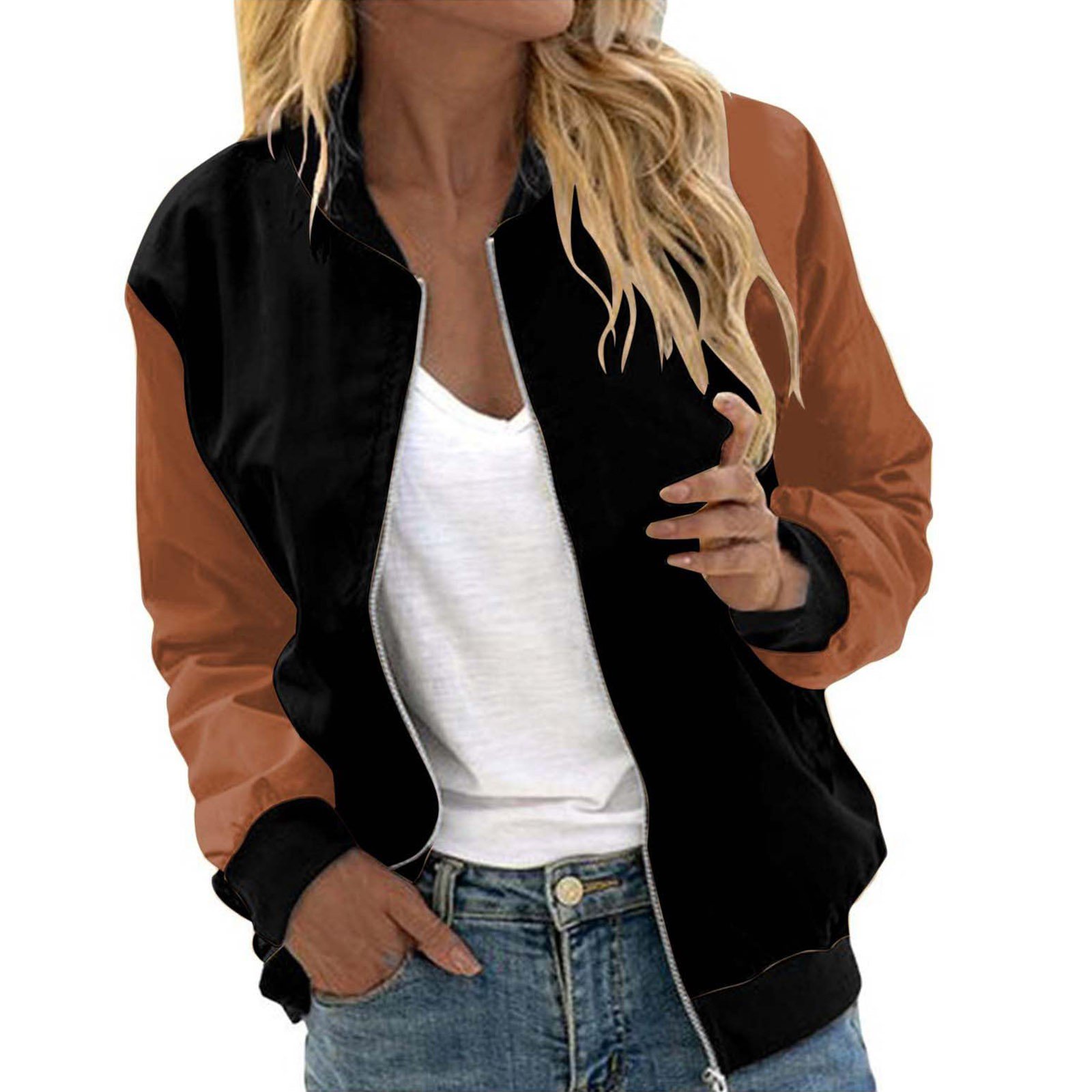 Click here for Dondpo Jackets For Women Mens Jackets Red Jean Jac... prices