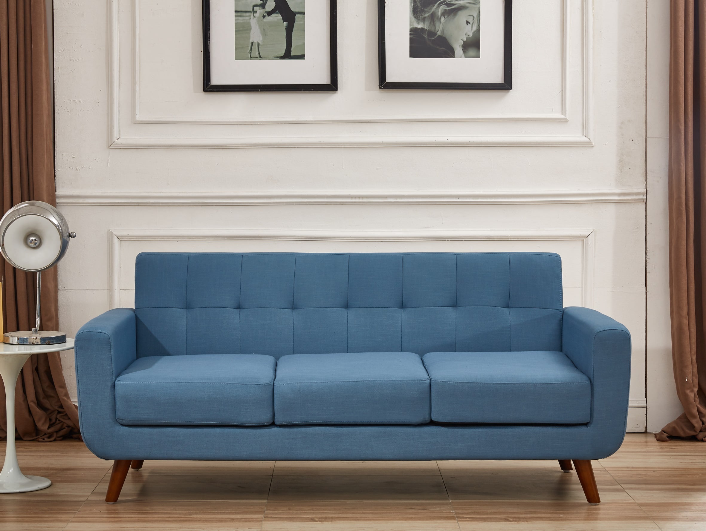Lester Square Arms Sofa - Walmart.com