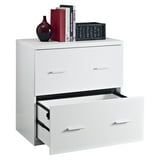 Ameriwood Home Princeton Lateral File Cabinet, White - Walmart.com