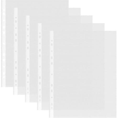 100 Sheets A4 Transparent Paper, A4 Perforated Bag Transparent, Plastic ...