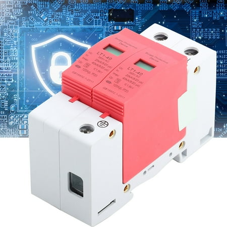 Dismountable Purple Copper Fittings Surge Protective Device, Fire-Proof ...