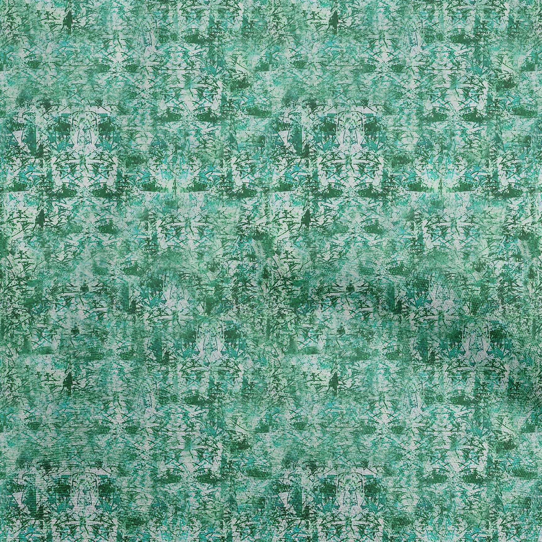 oneOone Silk Tabby Green Fabric Batik Dress Material Fabric Print ...