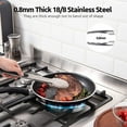 18/8 Stainless Steel Kitchen Tong: U-Taste 12 inch Heat Resistant ...
