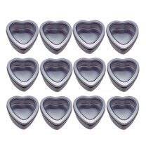 Durable Mini Candy Jar with Lids, Clear Plastic Party Favor & Gift ...