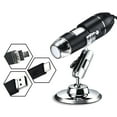USB Digital Microscope, Endoscopic Camera, Adjustable Magnification ...