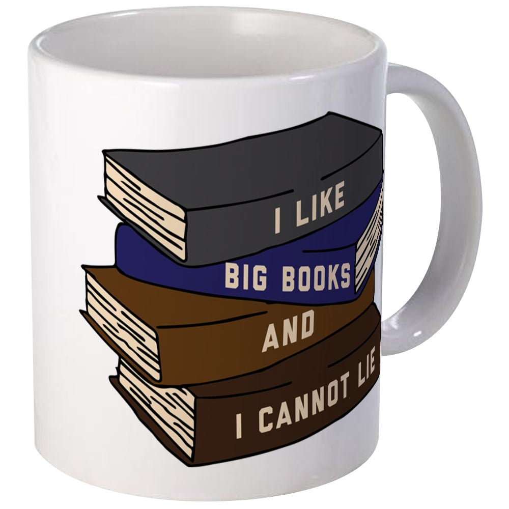 CafePress I Like Big Books Unique Coffee Mug Coffee Cup CafePress cafepress-i-like-big-books-unique-coffee-mug-coffee-cup-cafepress