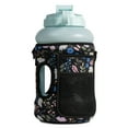 HydroJug Floral 73oz Jug and Sleeve - Features Leakproof, Carry Handle ...