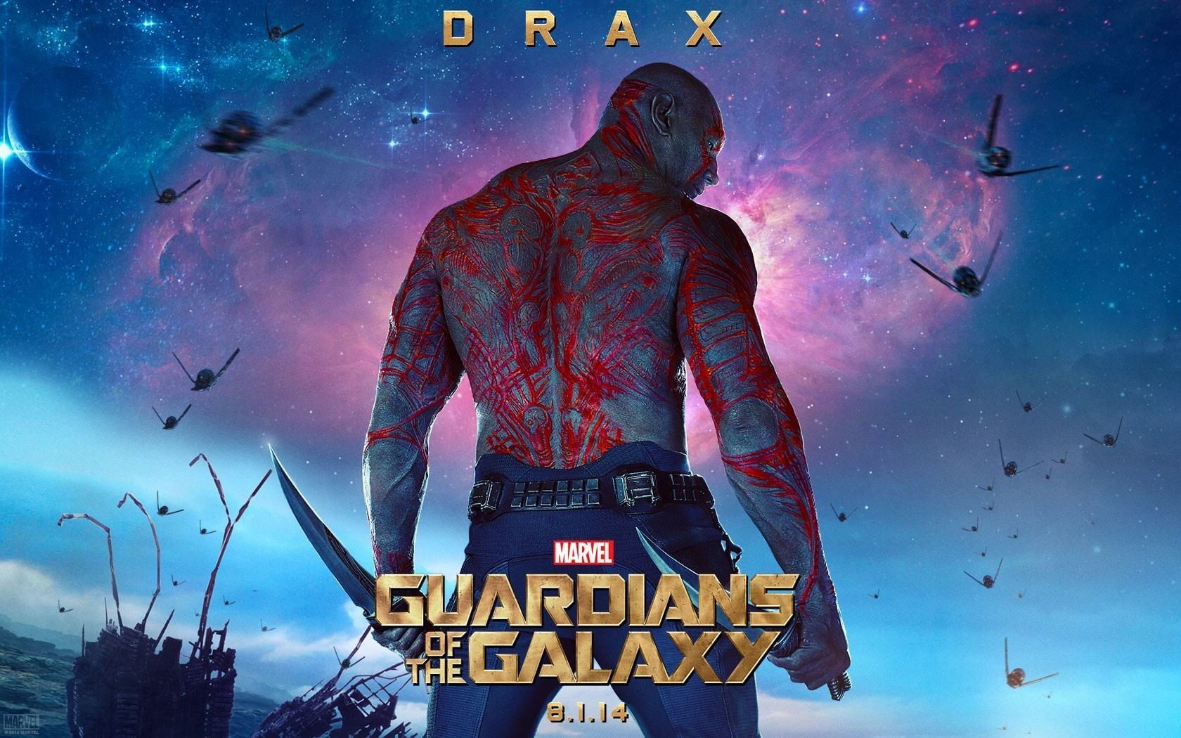 Marvel Guardians Of The Galaxy Drax Edible Cake Topper Image ABPID00269 ...
