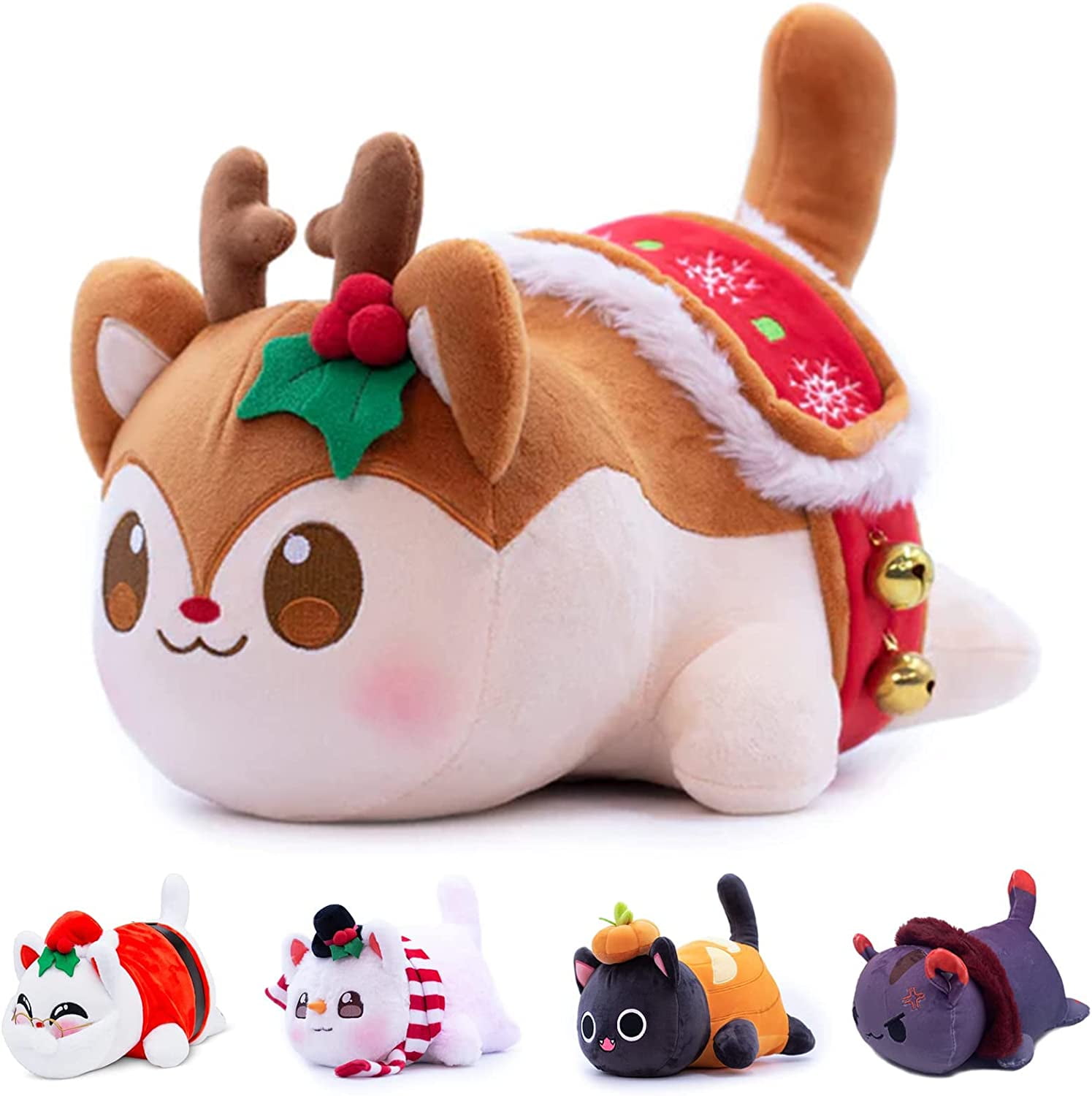 Buy Wytyjxccyy Cute Cat plushies Cat Meemeows Cat Food Plushies, Aphmau ...