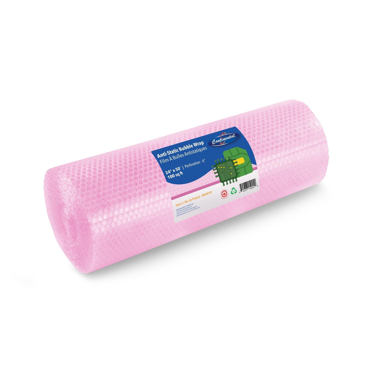 Click here for Continental Anti-Stat 3/16 Bubble Wrap 24 X 50 24... prices