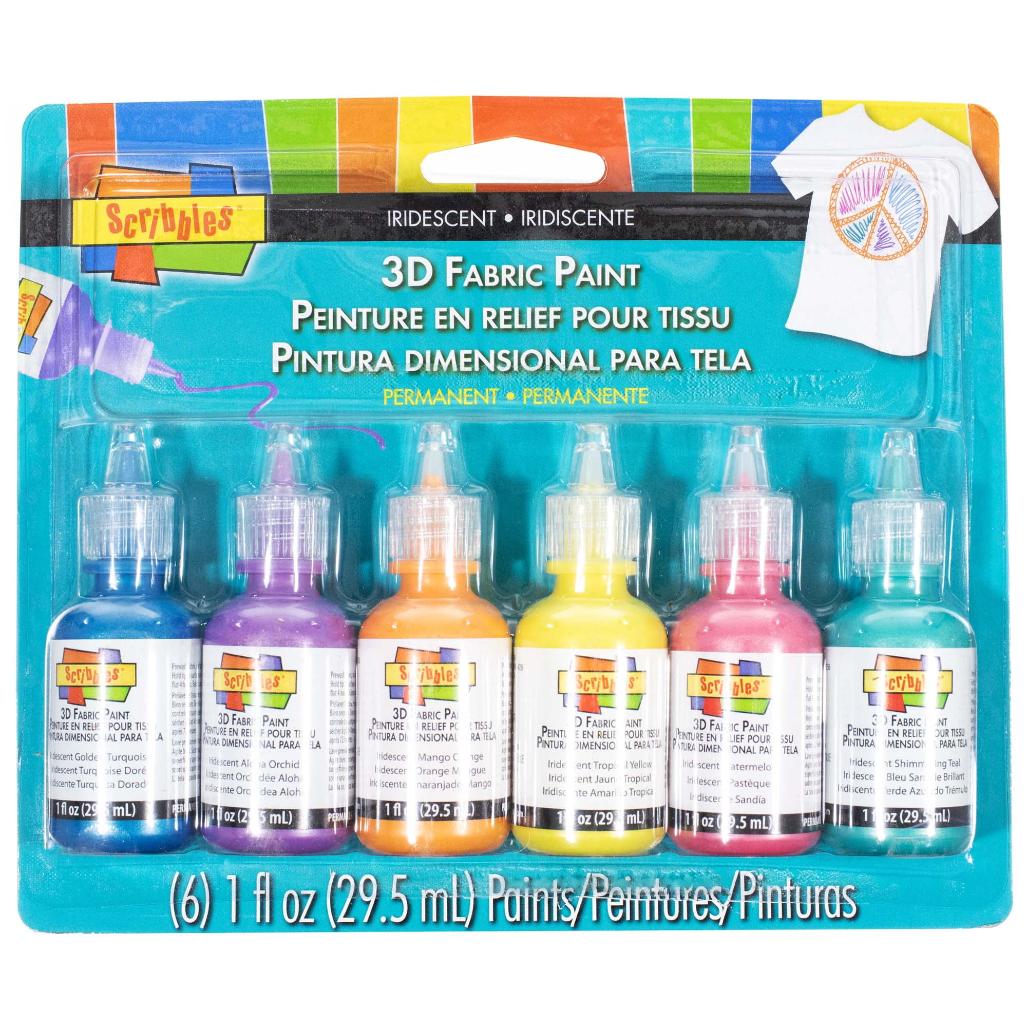 Iridescent Fabric Paint